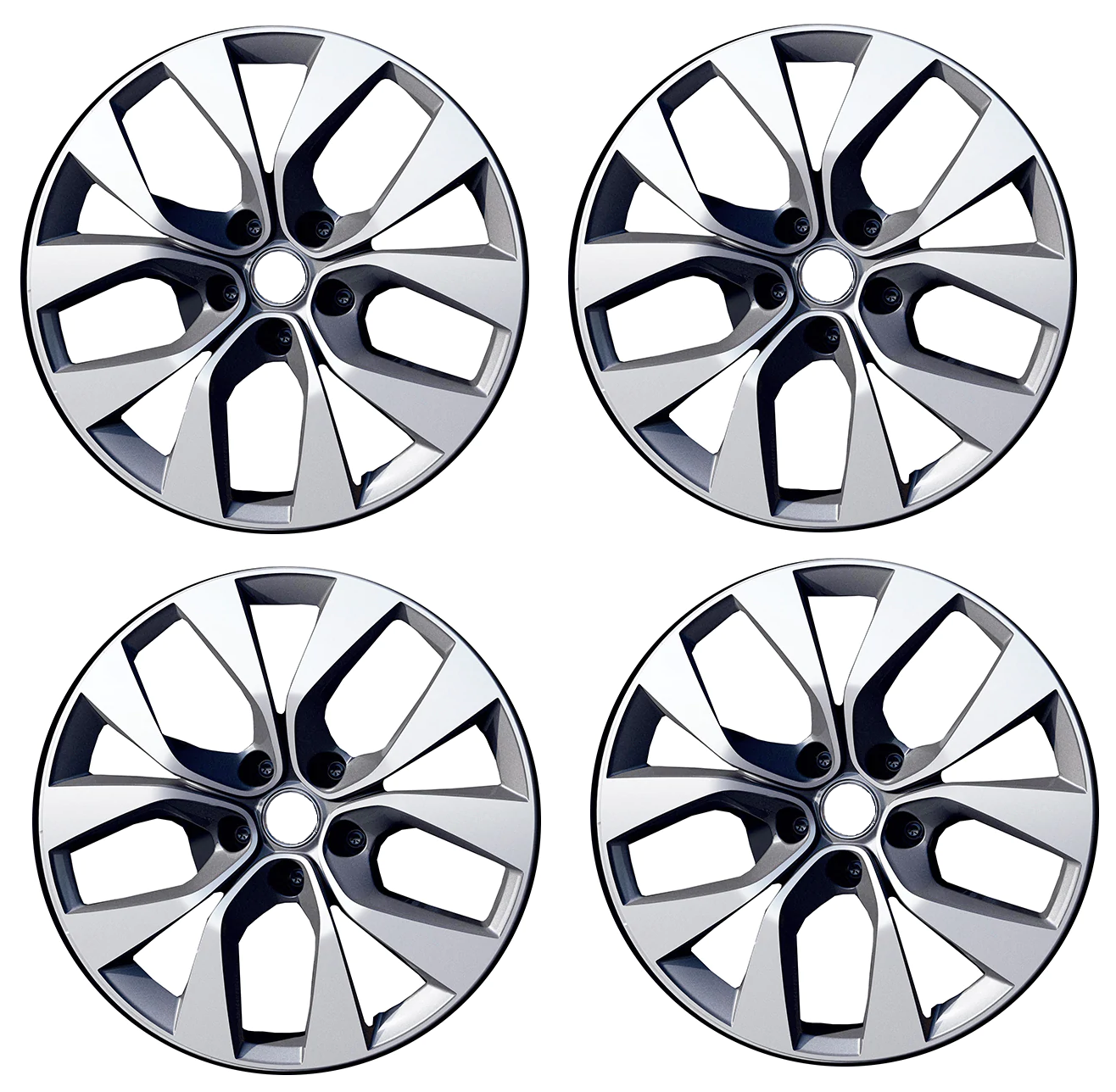 Set 4 Jante Aliaj ORIGINALE Renault Captur (2020+) ET35 7 J X 17CH 5 ...